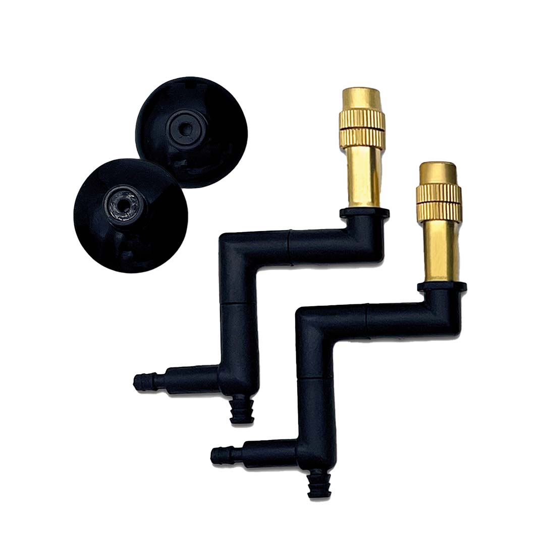 EX Monsoon NANO multi-directional nozzles Black - Laroy Group