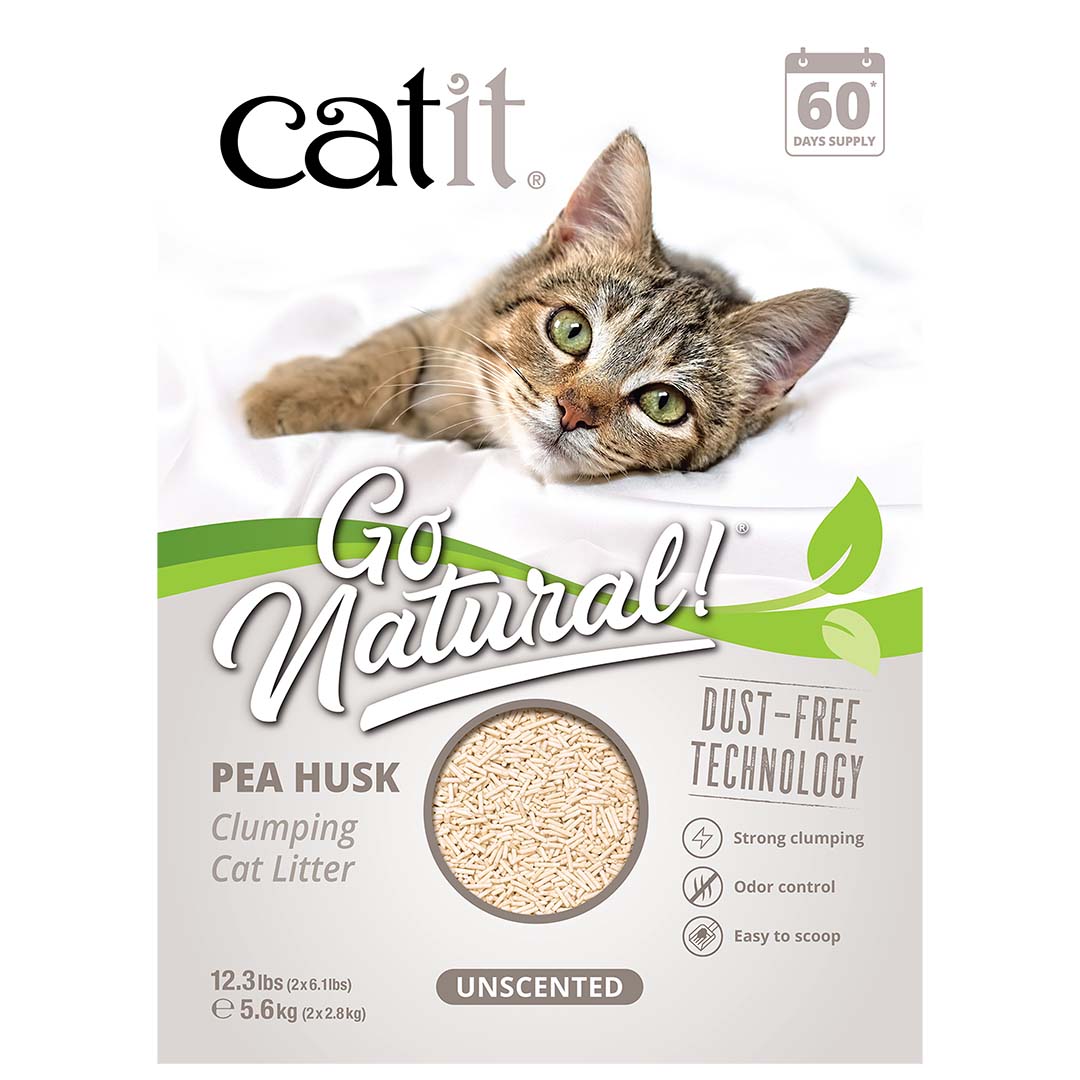 CA Go pea shell cat litter unscented - Laroy Group
