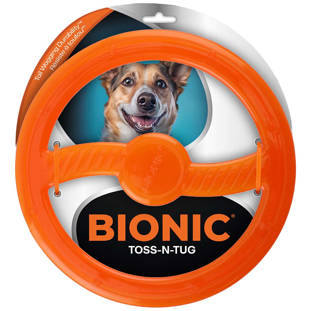 BIONIC Toss-N-Tug Ring Orange - Laroy Group