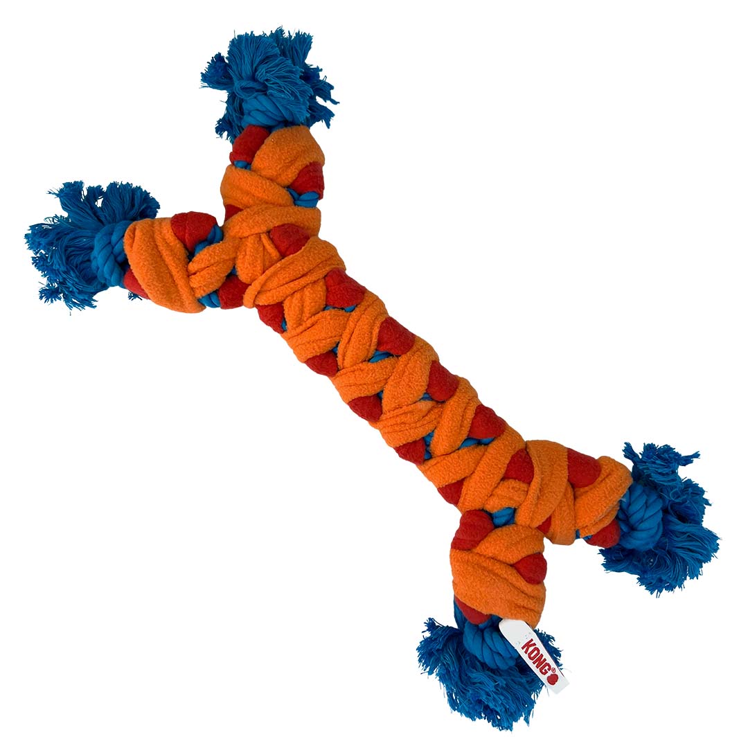 KONG Rope Rally Bone Multicolour - Laroy Group