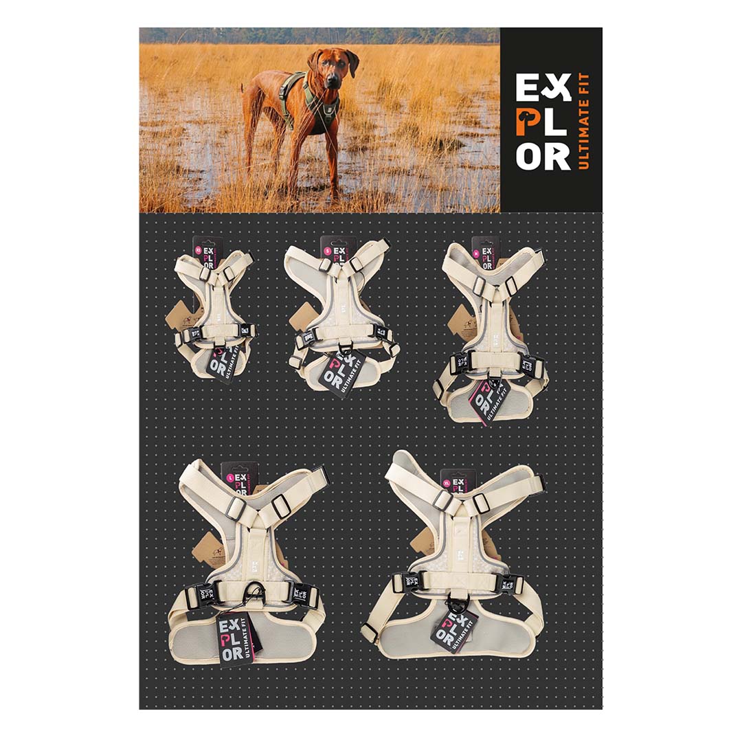 Concept EXPLOR uf antique white harness - Laroy Group