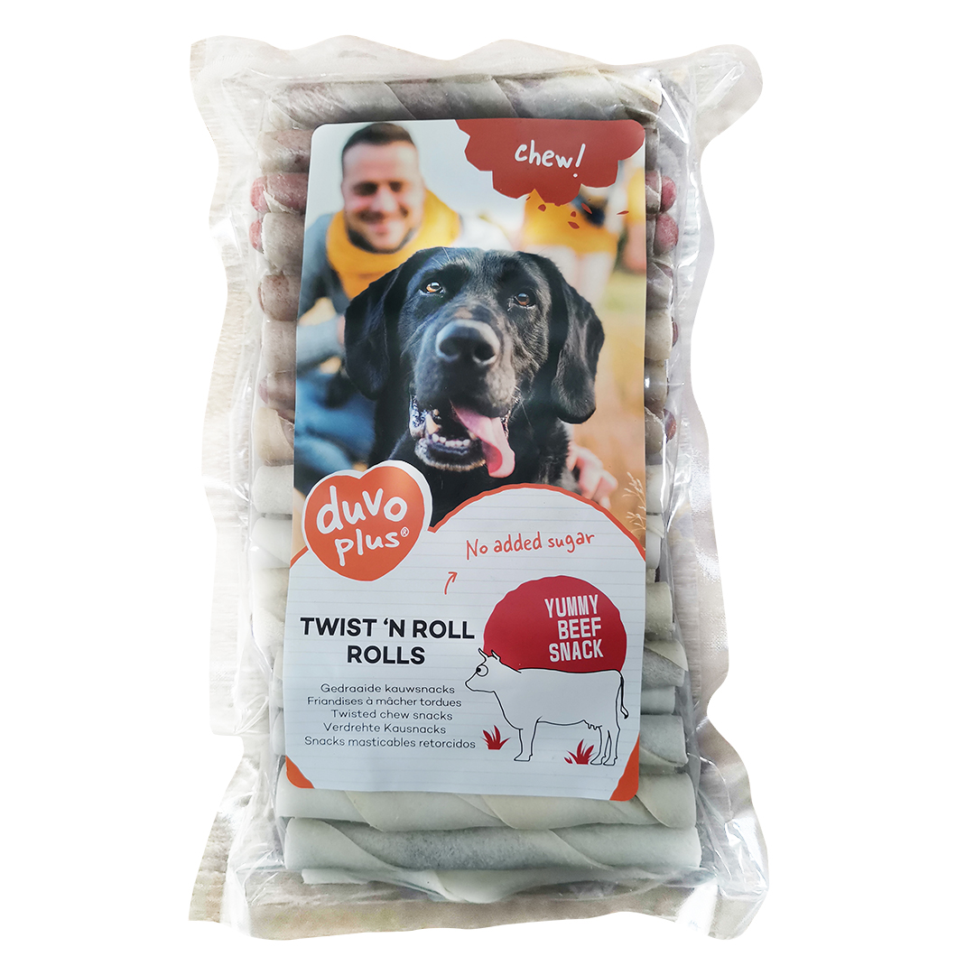 Chew! twist `n roll rolls beef - Laroy Group