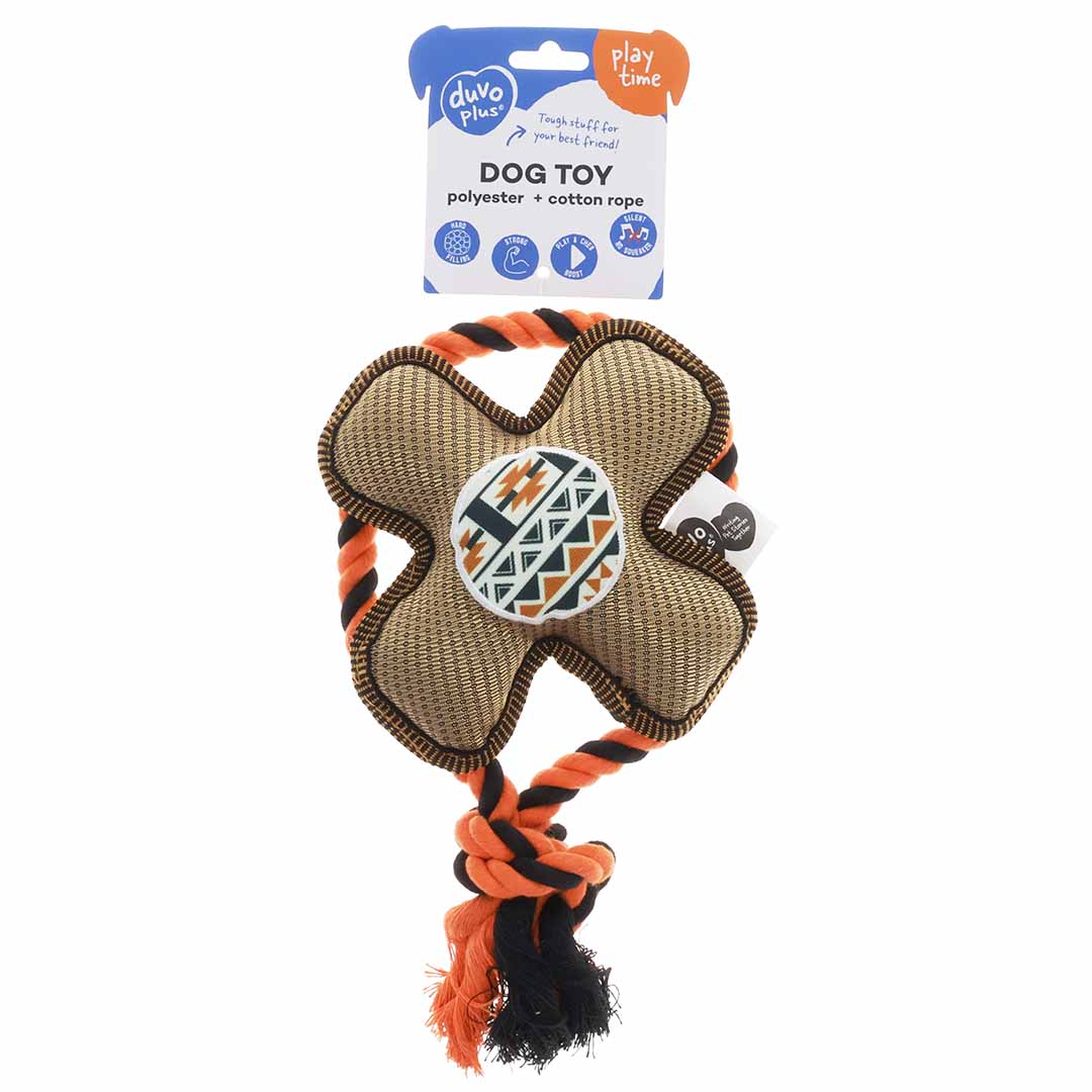 Sturdy dog toy bohemian cross multicolour - Laroy Group