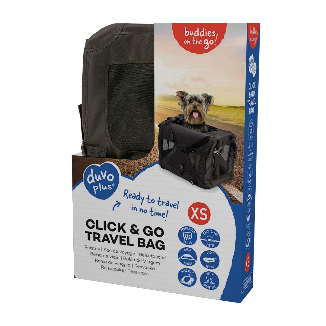 Click & Go travel bag Black - Laroy Group