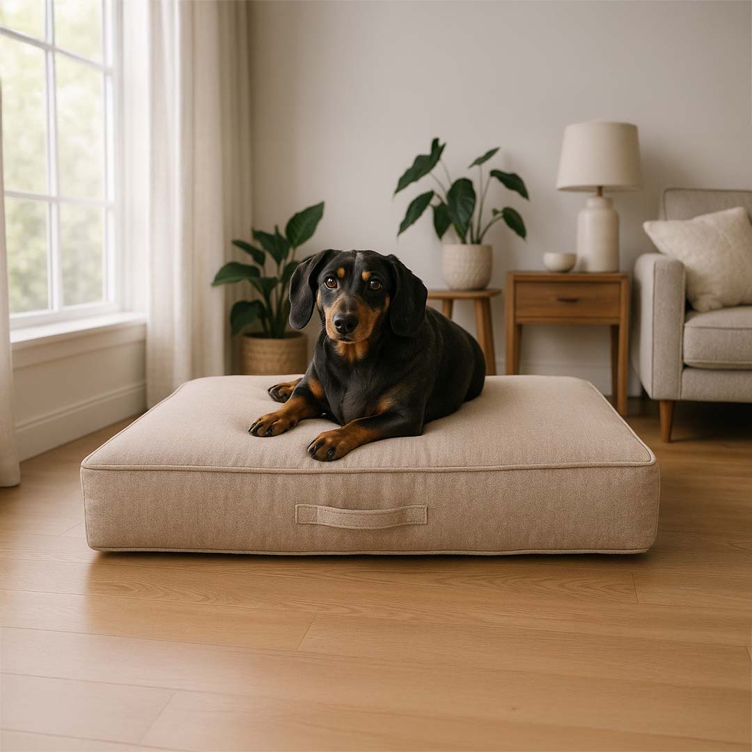 Mattress Duratex ortho springs Beige - Laroy Group