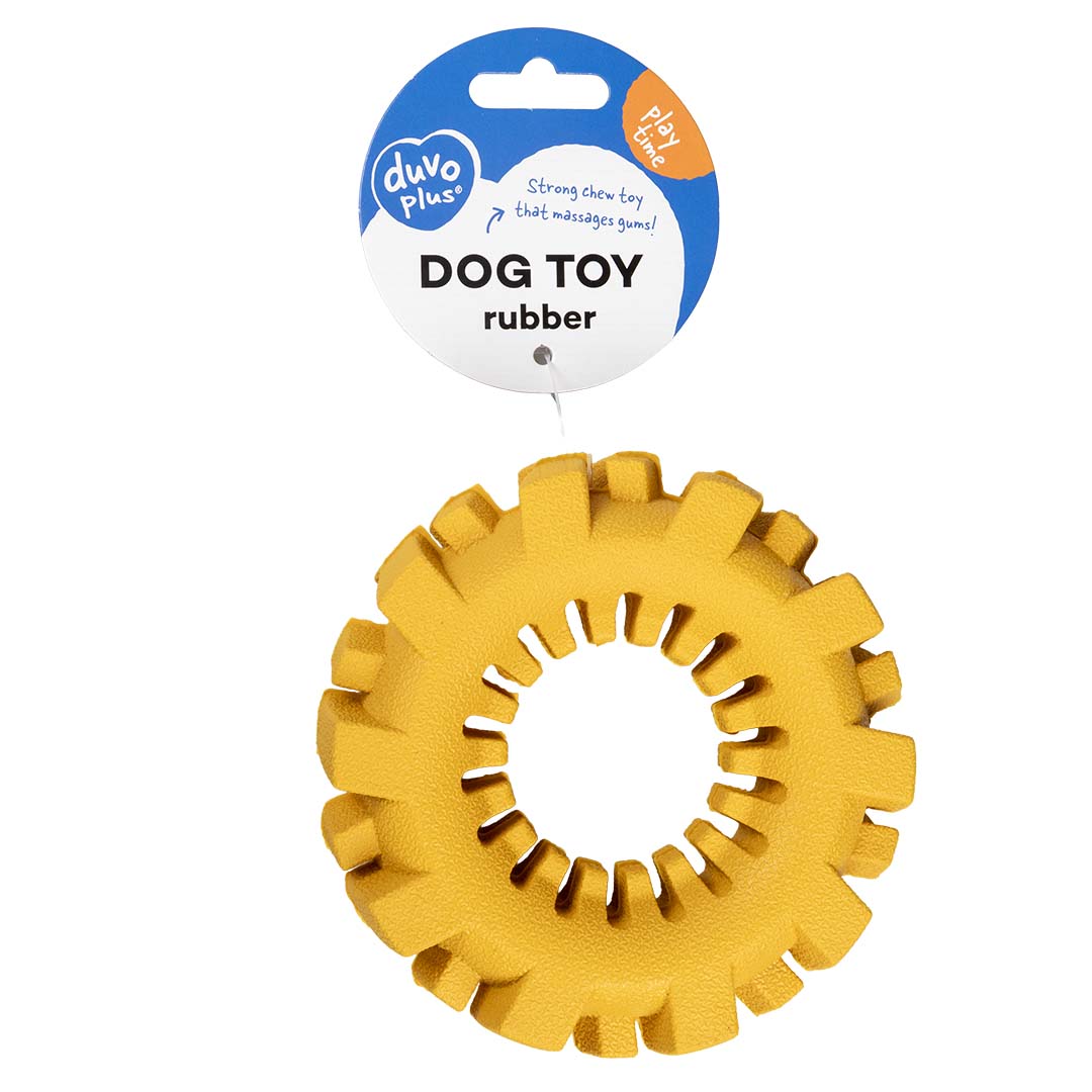 Chew toy Griplay tire Yellow - Laroy Group