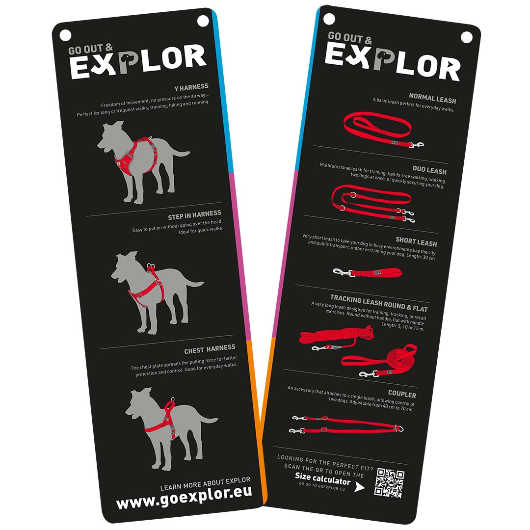 EXPLOR shelf stopper types ENG - Laroy Group