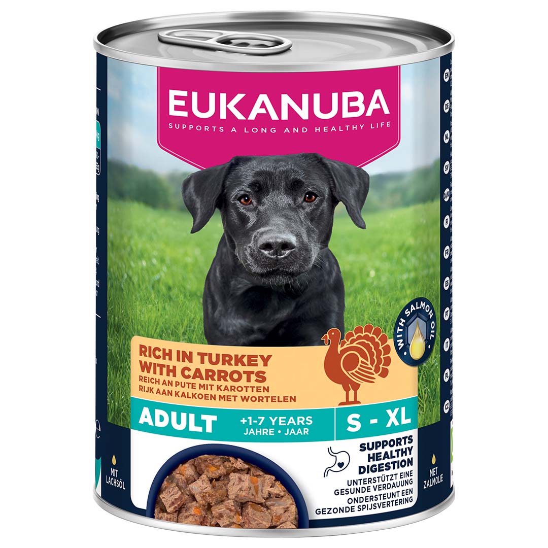 EUK dog wet food adult turkey - Laroy Group