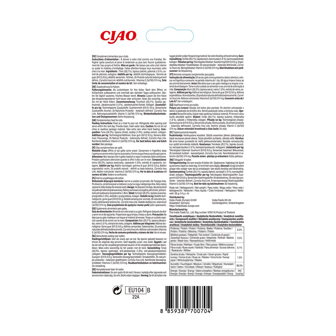 CIAO Churu tuna&scallop - Laroy Group