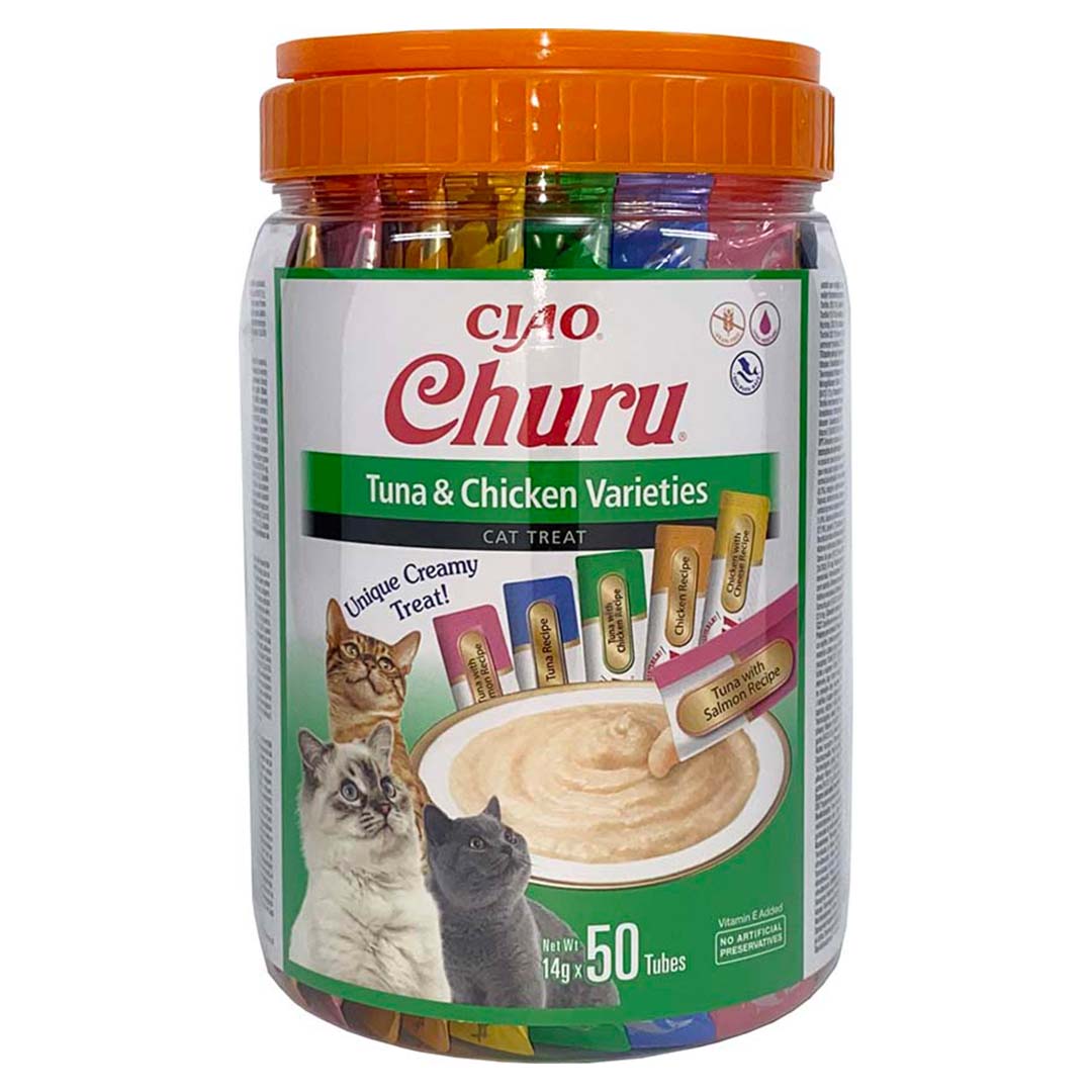 CIAO Churu tuna & chicken mix multipack - Laroy Group
